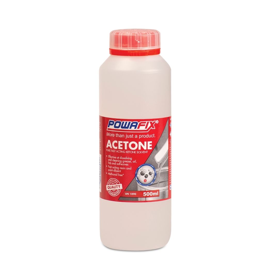 Powafix Acetone Solvent | BHT Paint Store